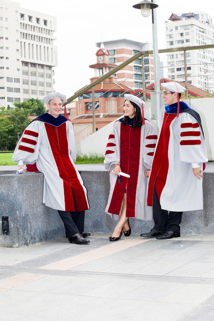 PhinisheD Gown: Premium MIT Doctoral Regalia