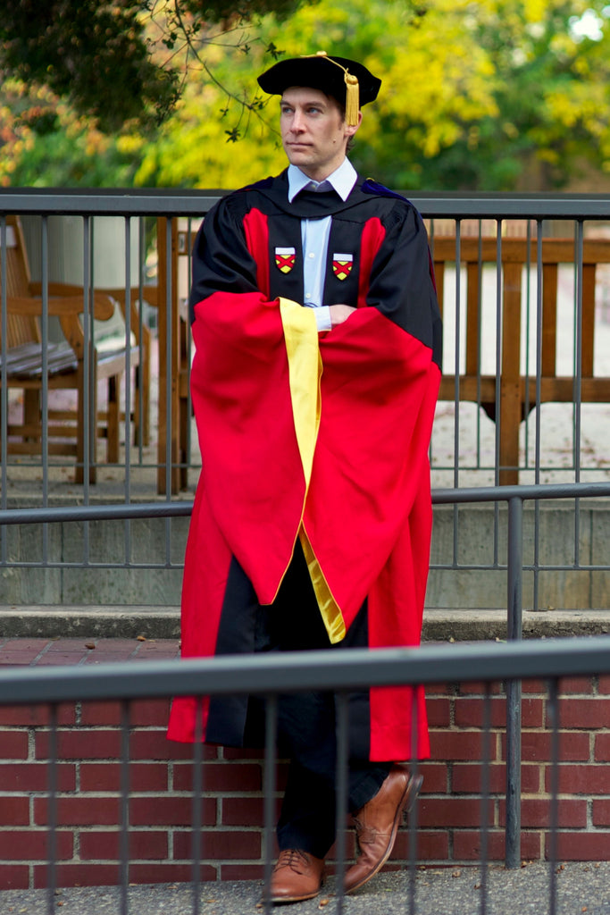 PhinisheD Gown: Premium Stanford Doctoral Regalia