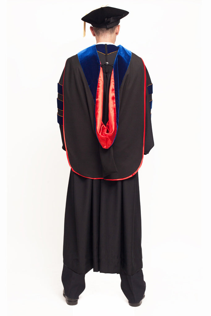 Deluxe Black PhD Regalia – PhinisheD Gown